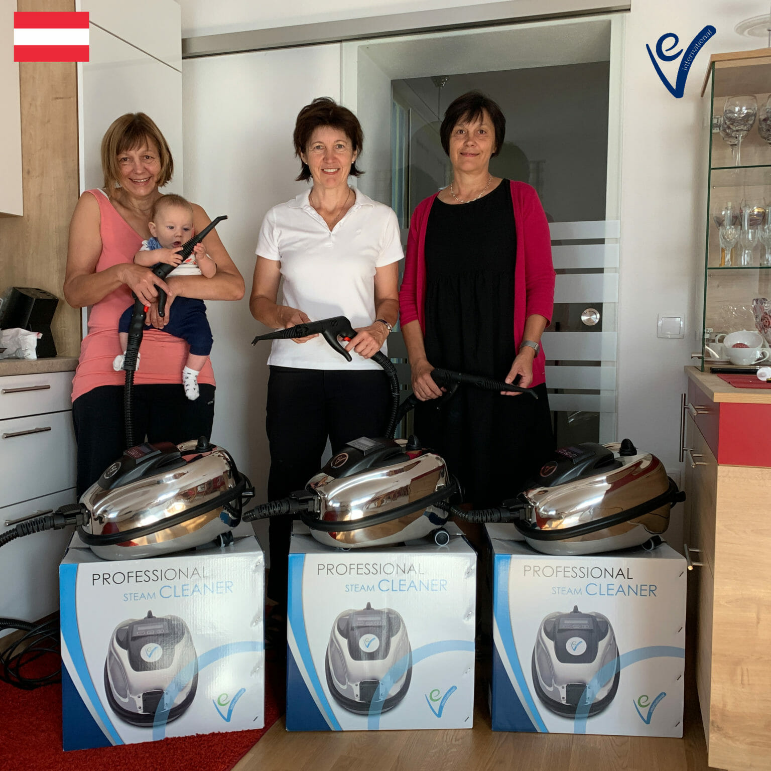 TROCKENDAMPFREINIGER für Haushalt und Industrie